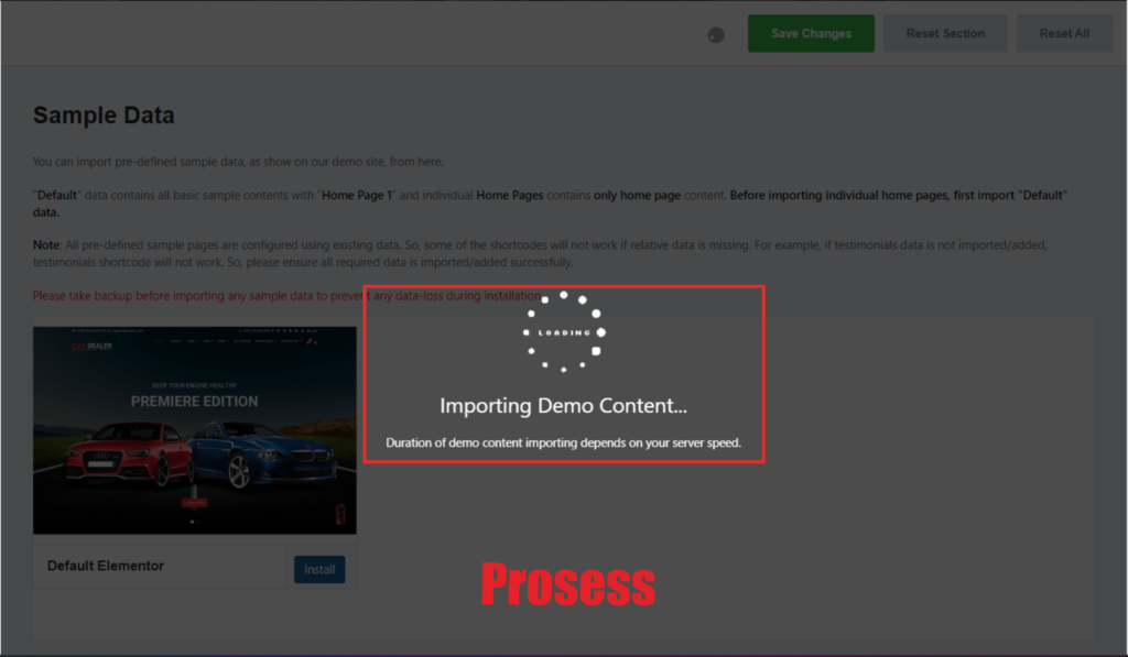 Tutorial install theme Car Dealer