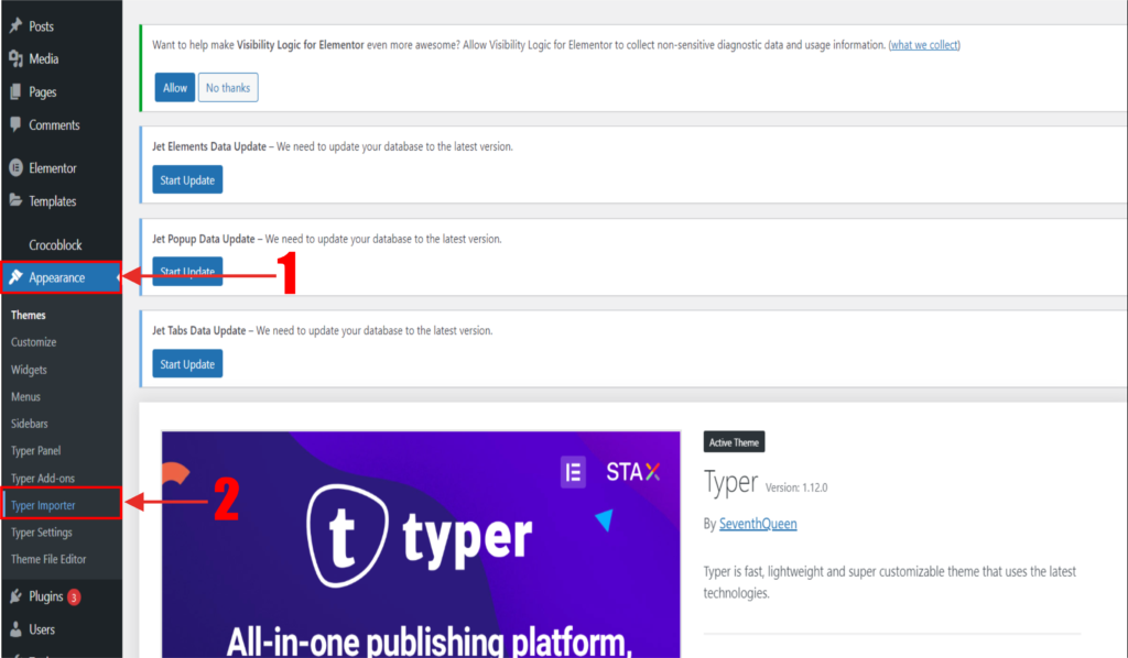 Berikut Ini Tutorial Cara Install Theme Typer