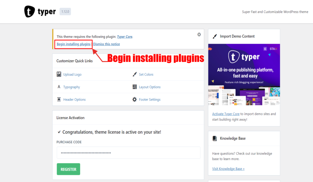 Berikut Ini Tutorial Cara Install Theme Typer